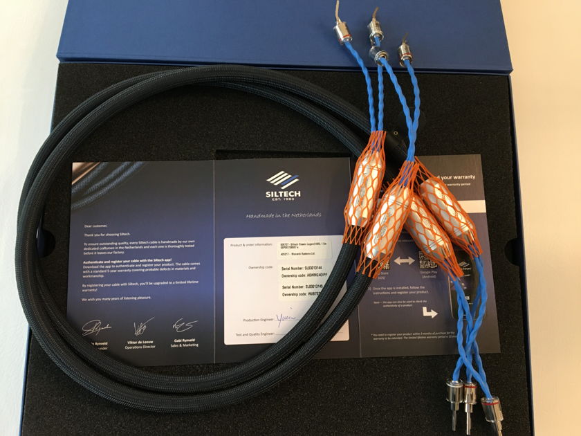 Siltech Cables 680L 1.5M Speaker Cables For Sale | Audiogon