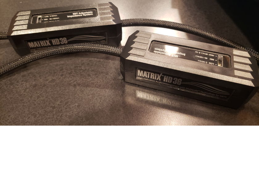 MIT Cables Matrix HD36 One meter RCAs For Sale | Audiogon