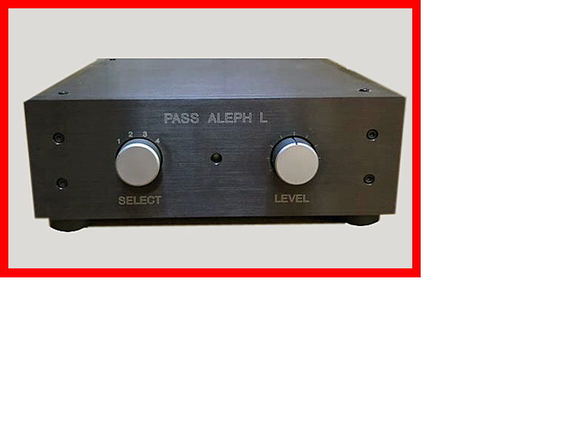 PASS LABS ALEPH L PREAMP For Sale | Audiogon