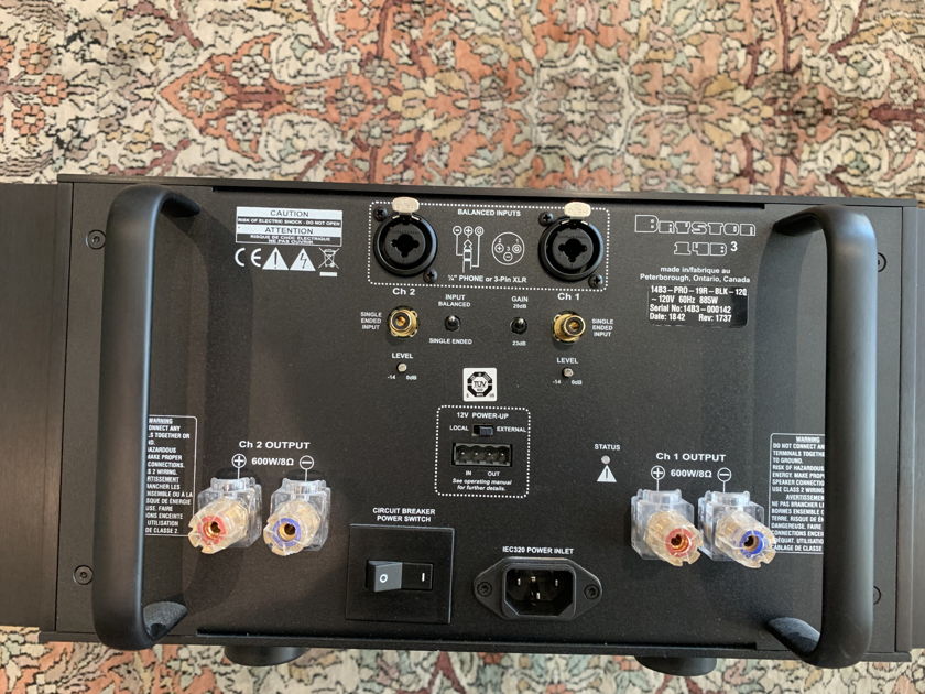 Bryston 14B3 For Sale | Audiogon