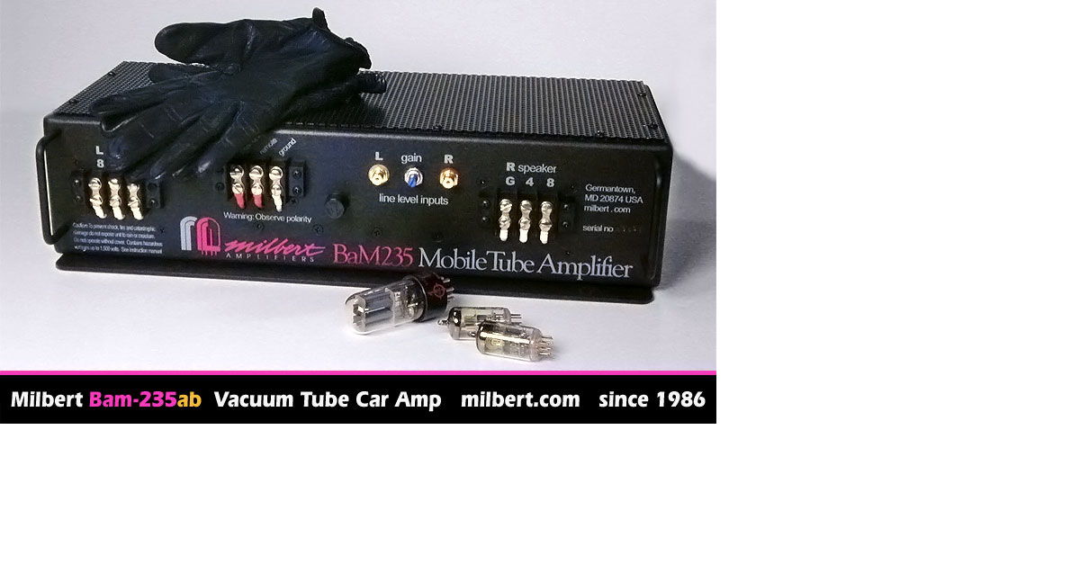 Milbert Amplifiers BaM-235ab For Sale | Audiogon