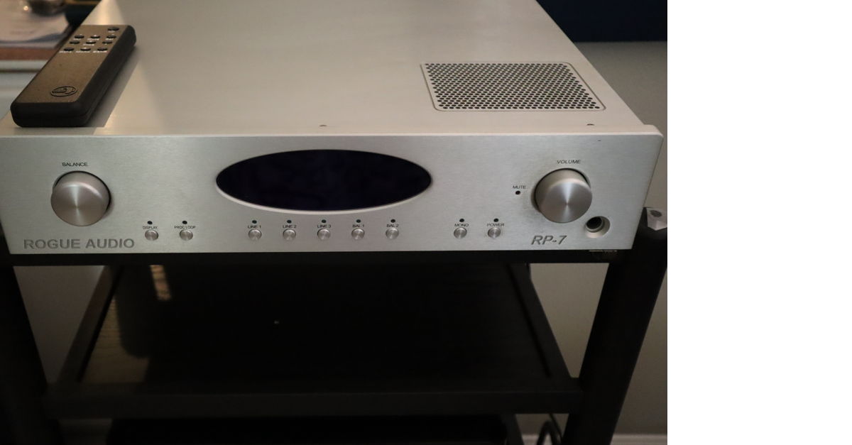 Rogue Audio RP7 Line Stage Tube Preamp For Sale | Audiogon