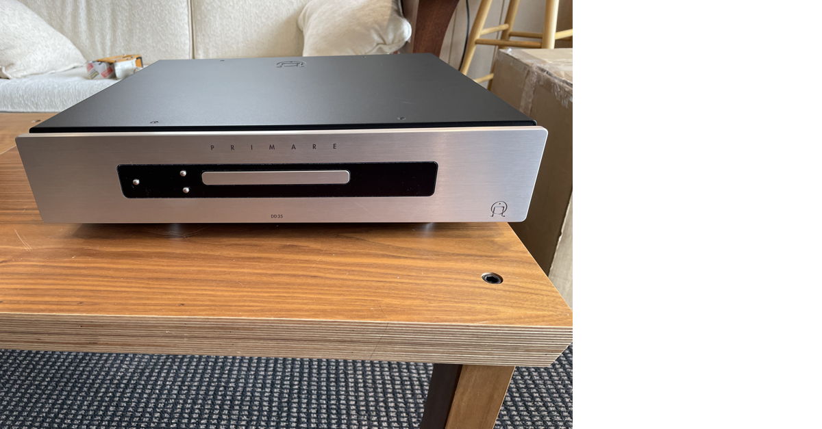Primare DD35 CD transport in silver For Sale | Audiogon