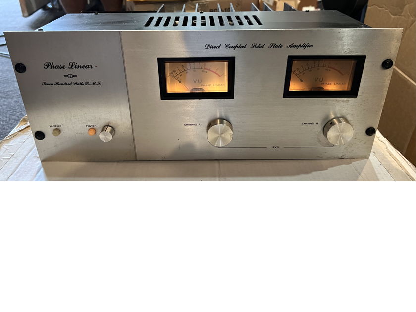 Classic: Phase Linear 700 Power Amplifier ... For Sale | Audiogon