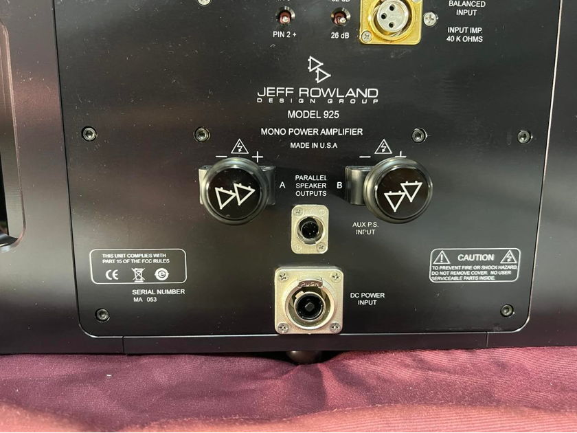 Jeff Rowland Model 925 For Sale | Audiogon