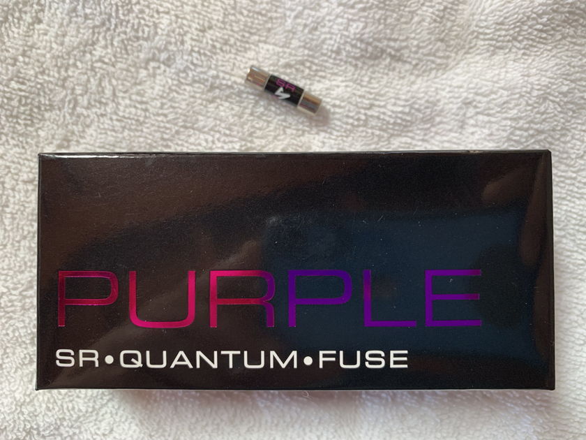 Synergistic Research Purple Fuse For Sale | Audiogon