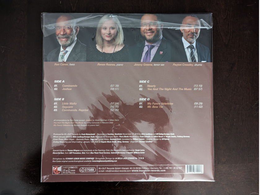 Ron Carter Foursight - Stockholm New and s... For Sale | Audiogon