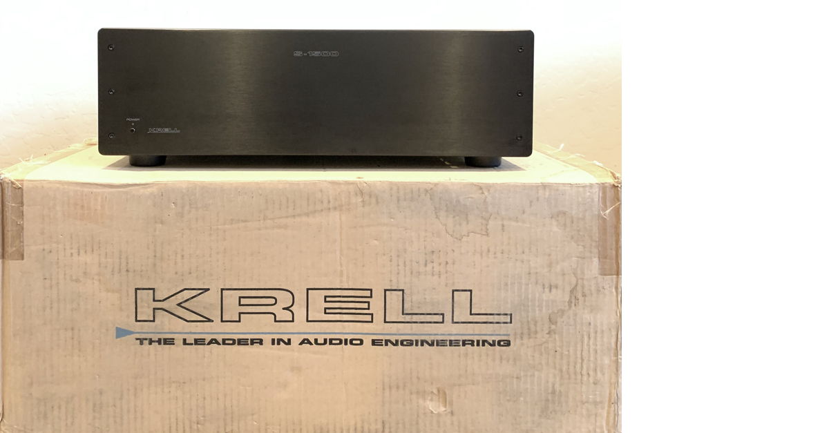 Krell S-1500 5 Channel Amp For Sale | Audiogon