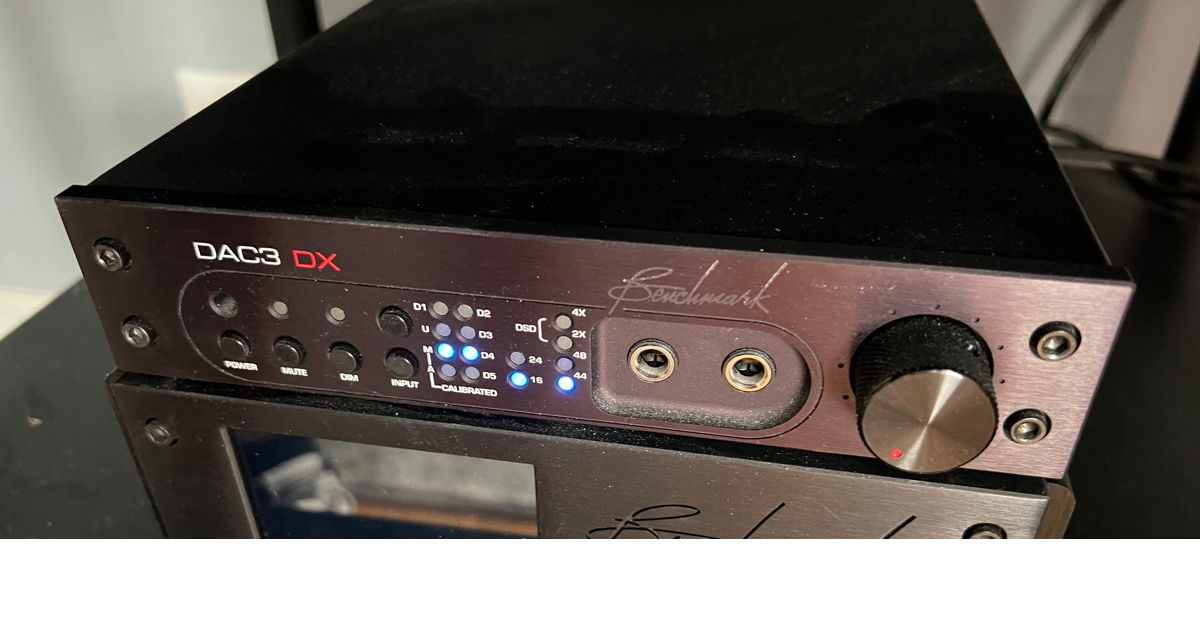 Benchmark DAC3 DX, black, very good condition For Sale | Audiogon