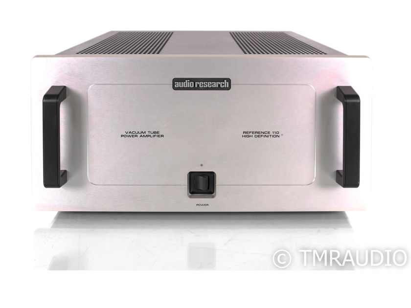 Audio Research Reference 110 Stereo Tube Power Amplifier; REF110 (48872 ...
