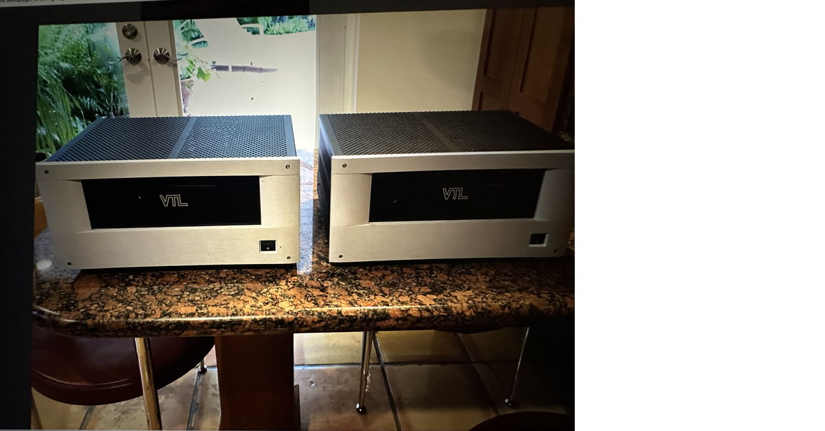 VTL MB-125 Monoblock Tube Amps For Sale | Audiogon