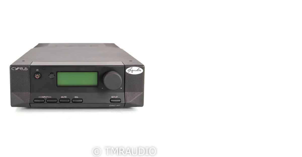 Cyrus DAC XP Signature DAC; D/A Converter;... For Sale | Audiogon