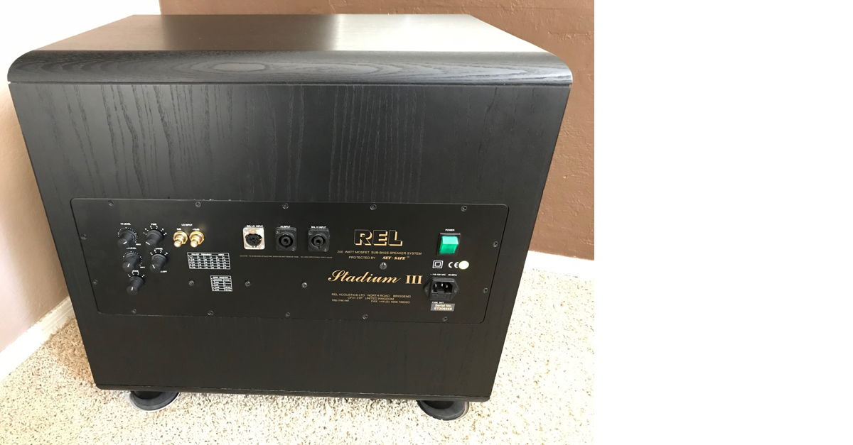 REL Stadium III Subwoofer For Sale | Audiogon