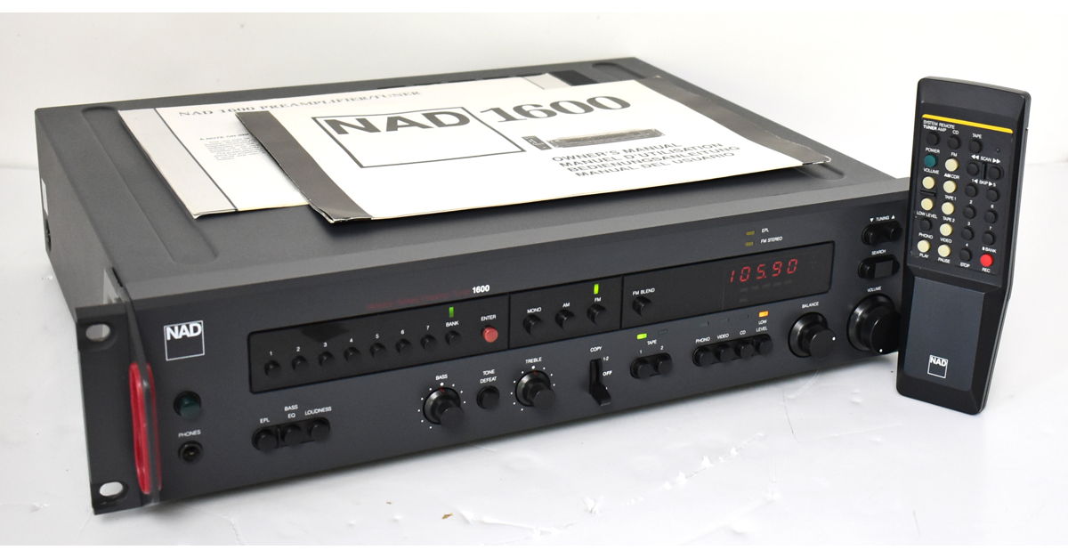 NAD 1600 Monitor Series Stereo PreAmplifie... For Sale | Audiogon