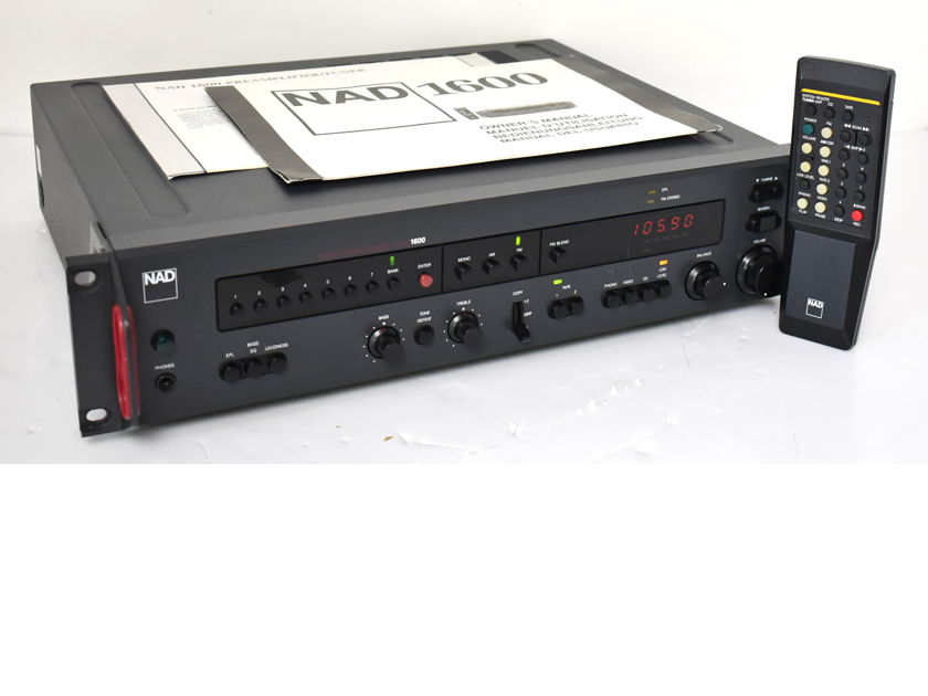 NAD 1600 Monitor Series Stereo PreAmplifie... For Sale | Audiogon