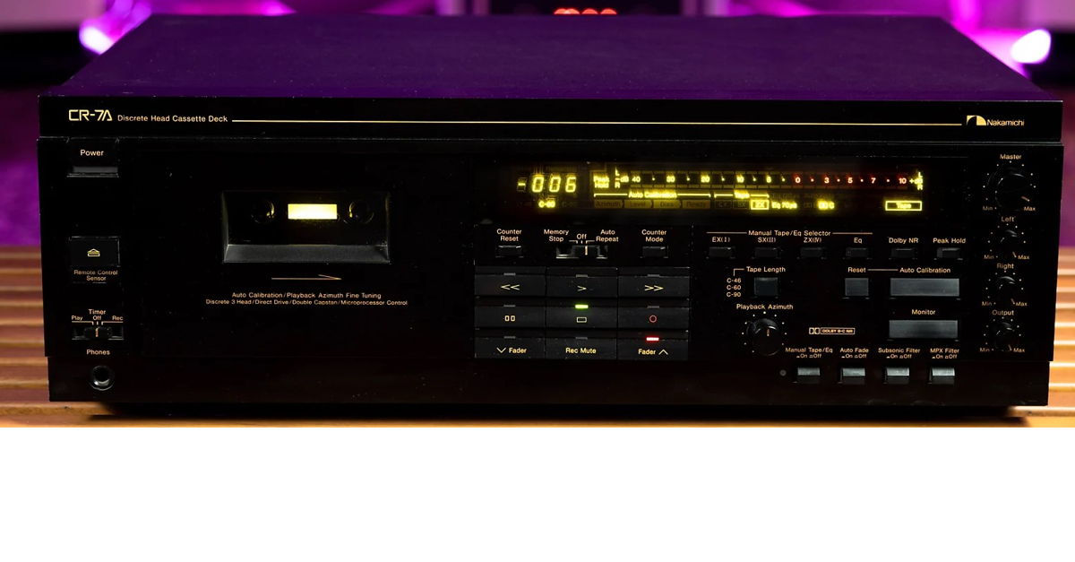 Nakamichi CR-7A PLUS Ultra rare RM-7C Cont... For Sale | Audiogon