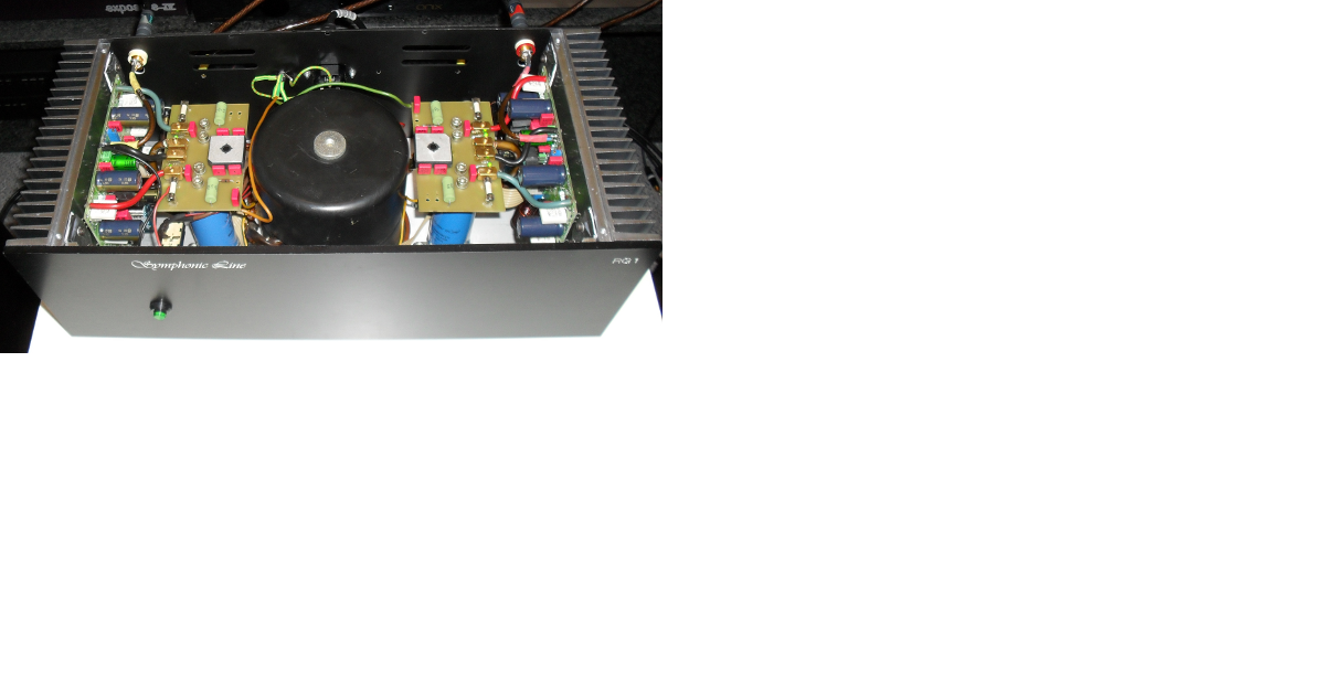 Symphonic Line RG-1 Power Amplifier Fully ... For Sale | Audiogon