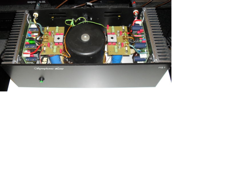 Symphonic Line RG-1 Power Amplifier Fully ... For Sale | Audiogon