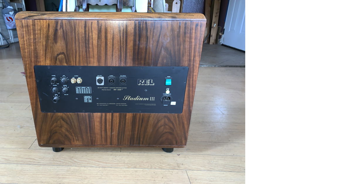 REL Stadium III Rosewood For Sale | Audiogon