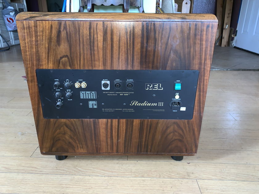REL Stadium III Rosewood For Sale | Audiogon