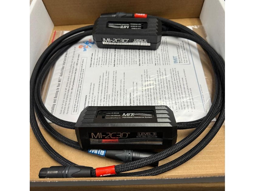 MIT 2C3D Level 3 XLR Interconnects For Sale | Audiogon