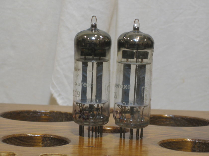 Amperex E182CC / 7119 Pinched Waist PQ Matching pair | Tubes | Audiogon