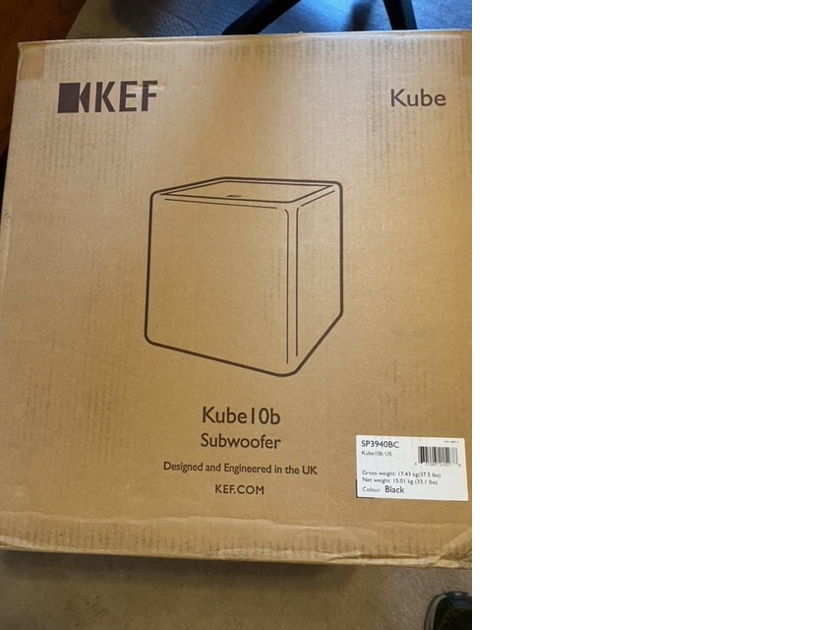 KEF Kube 10b Subwoofer For Sale | Audiogon
