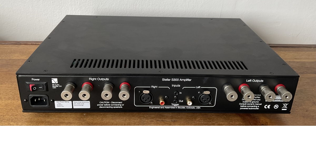 PS Audio Stellar S300 Power Amplifier For Sale | Audiogon