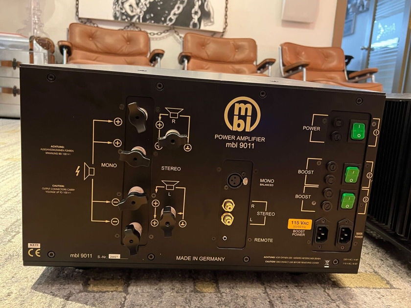 Pair MBL Reference 9011 Mono or stereo Amp... For Sale | Audiogon