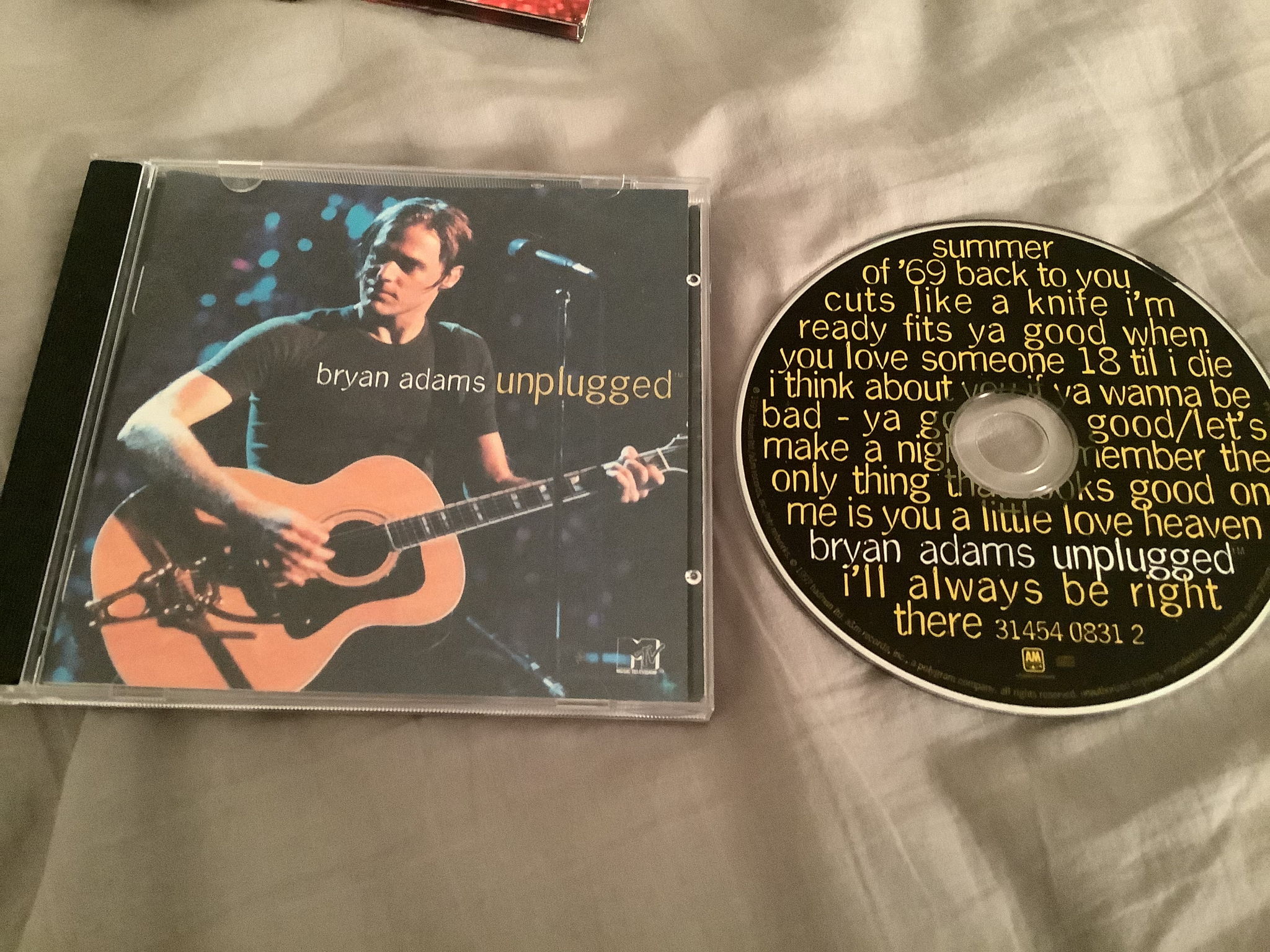 Bryan Adams MTV Unplugged | Rock | Fort Lauderdale, Florida 33309 ...