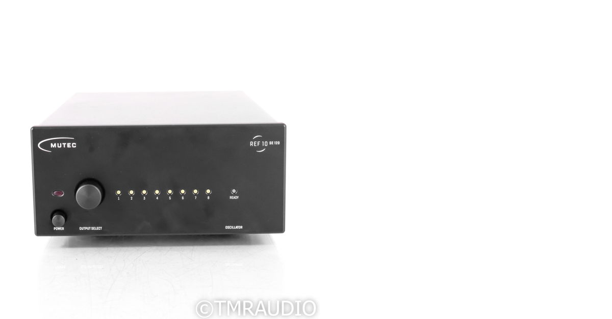 Mutec REF10 SE120 Master Clock Generator (... For Sale | Audiogon