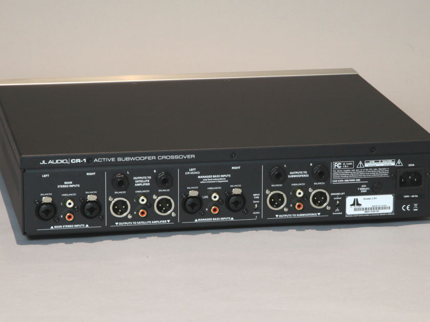 JL Audio CR-1 crossover Dealer Demo Active Subwoofer Crossover ...