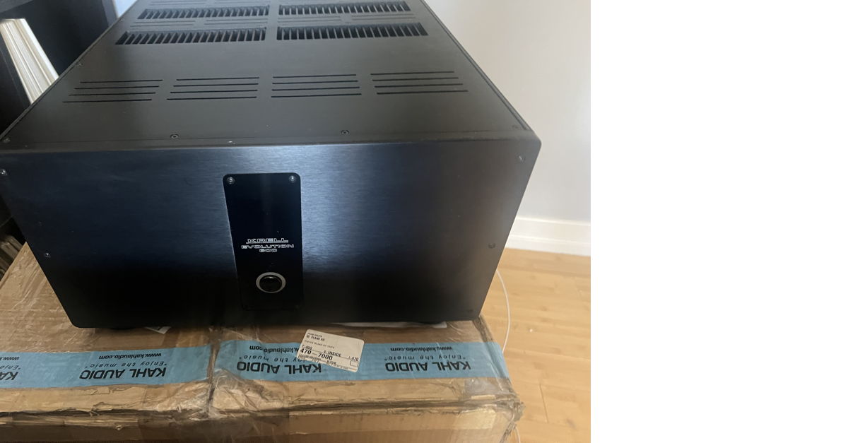 Krell Evolution 600 Mono Pair, Black, Grea... For Sale | Audiogon