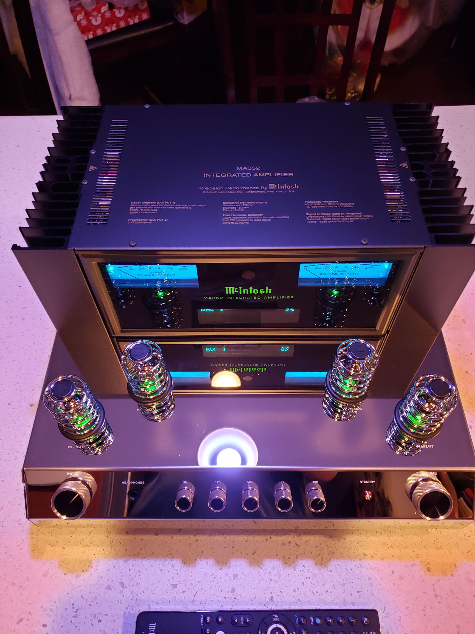 Mcintosh MA 352 INTERGATED HYBRID/TUBE AMP For Sale | Audiogon