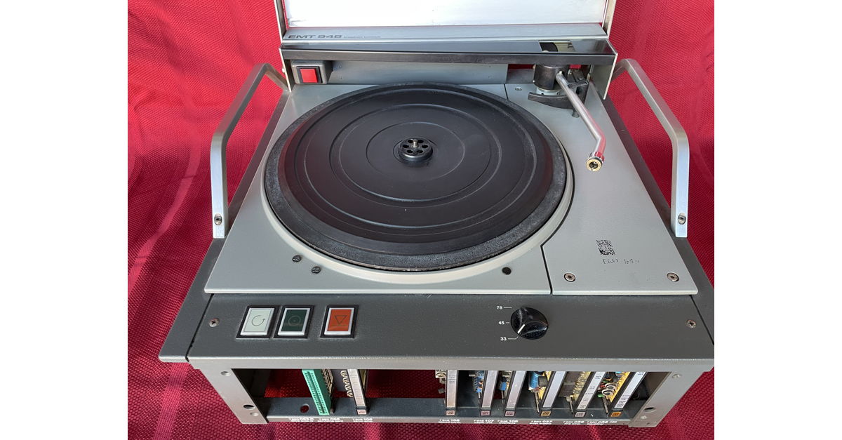 EMT German direct drive turntable For Sale | Audiogon