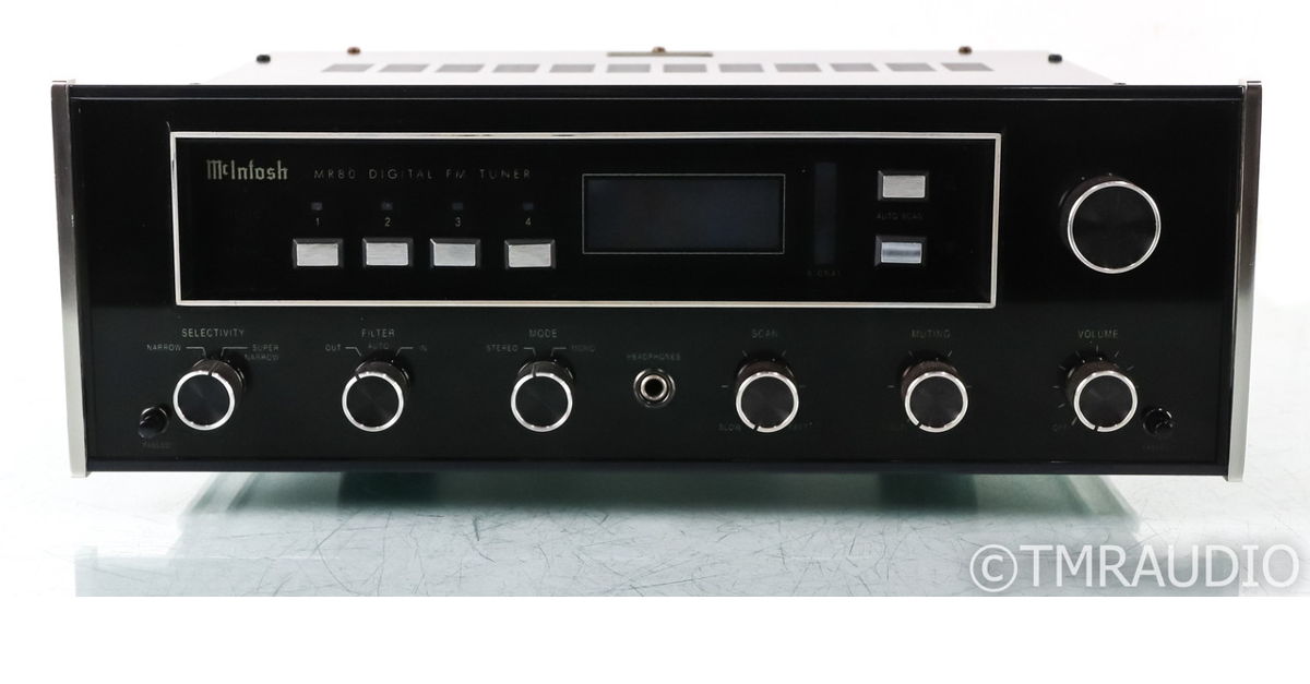 McIntosh MR80 Vintage Digital FM Tuner; MR... For Sale | Audiogon