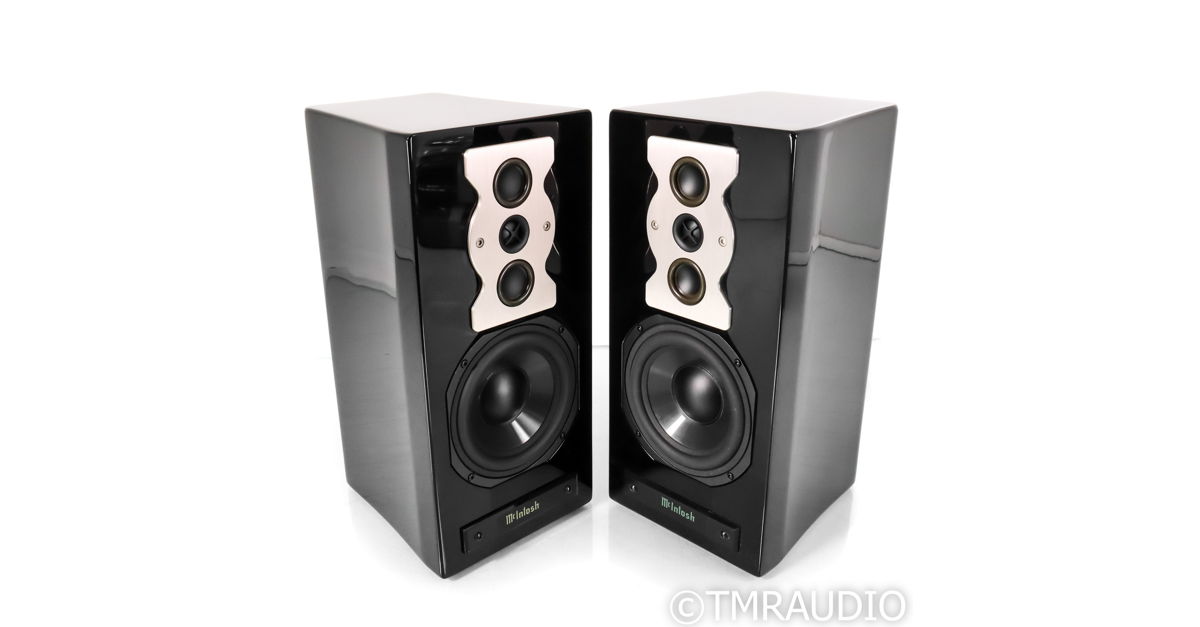 McIntosh XR50 Bookshelf Speakers; Black Pa... For Sale | Audiogon