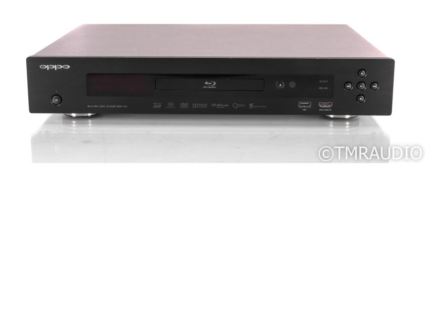 Oppo BDP-103 Universal Disc Player; Remote... For Sale | Audiogon
