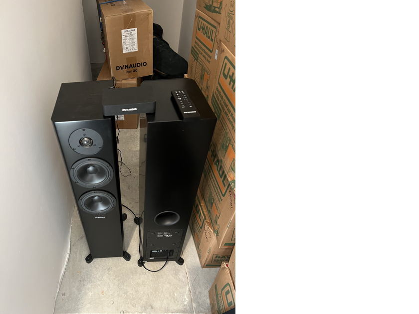 Black Wireless Powered Dynaudio Xeo 30 Flo... For Sale | Audiogon