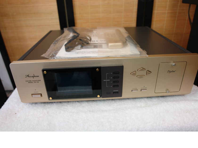 ACCUPHASE DG-28 DIGITAL EQUALIZER WITH AI-... For Sale | Audiogon