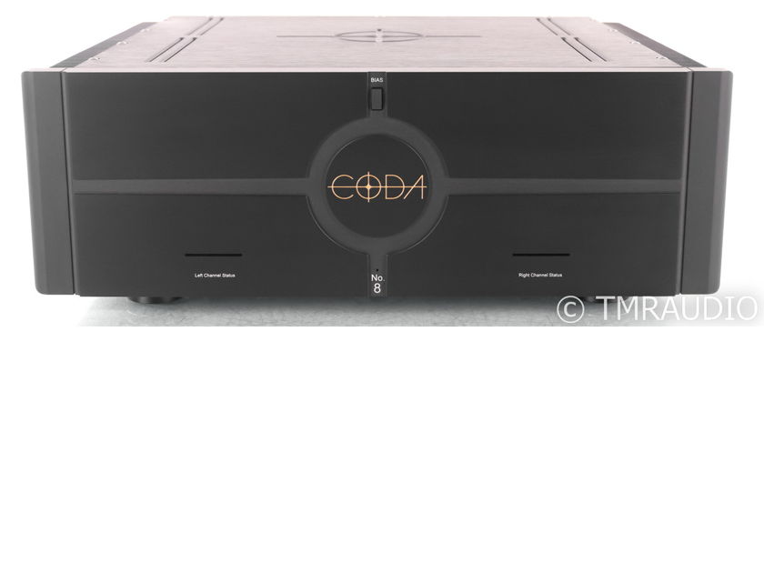 Coda Continuum No. 8 V2 Stereo Power Ampli... For Sale | Audiogon