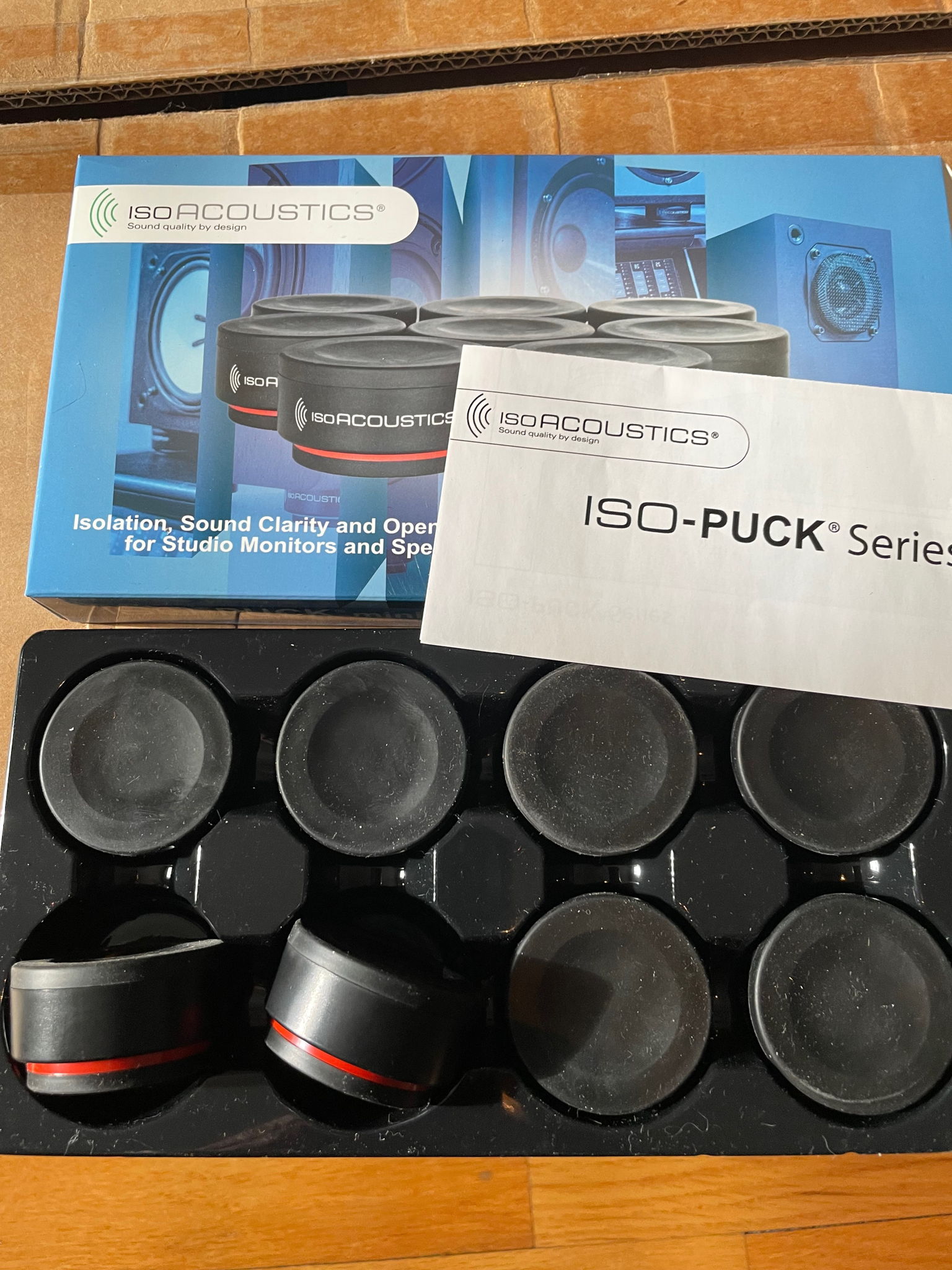 IsoAcoustics ISO-PUCK mini set of 8 For Sale | Audiogon