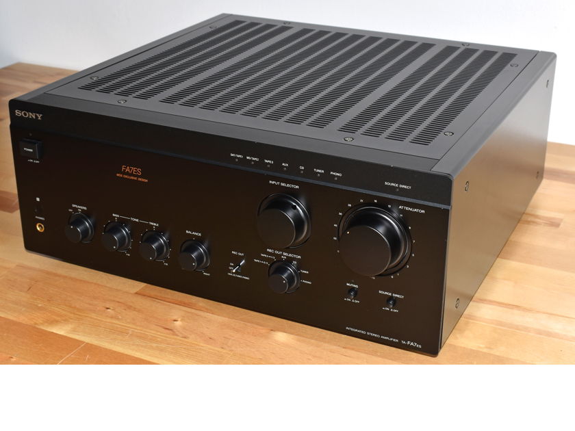 Sony TA FA7ES 100wpc @ 8-Ohms Integrated A... For Sale | Audiogon