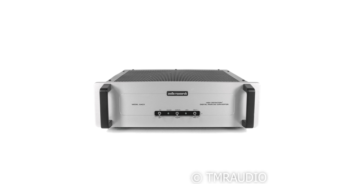 Audio Research DAC3 MKII Tube DAC; D/A Con... For Sale | Audiogon
