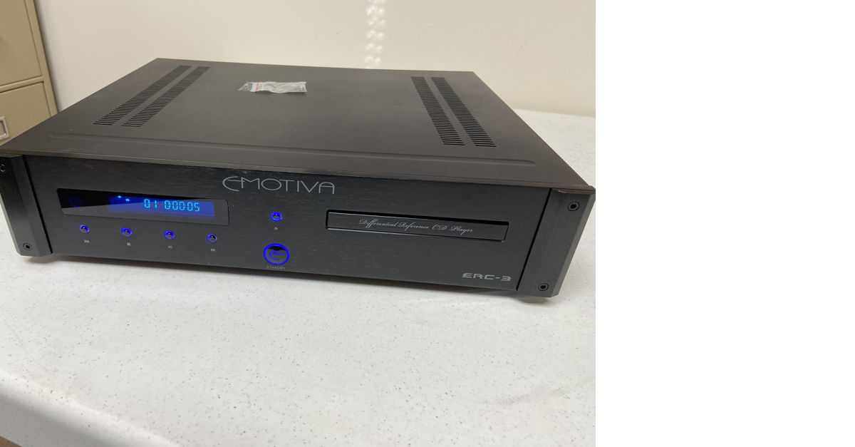 Emotiva ERC-3 Gen 2 CD player For Sale | Audiogon