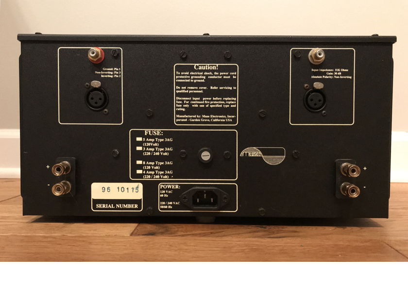 Muse Model One Hundred Sixty (160) For Sale | Audiogon