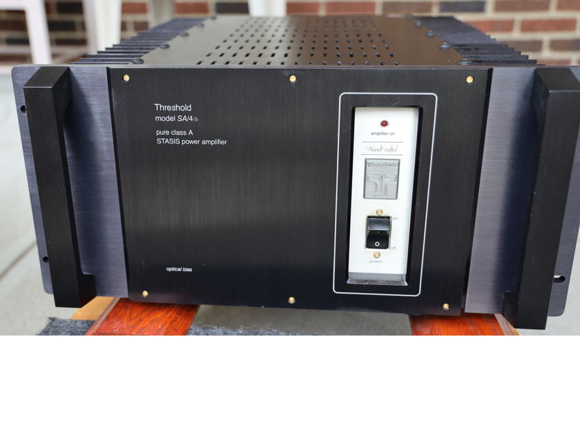 Threshold SA/4e Stasis class A For Sale | Audiogon
