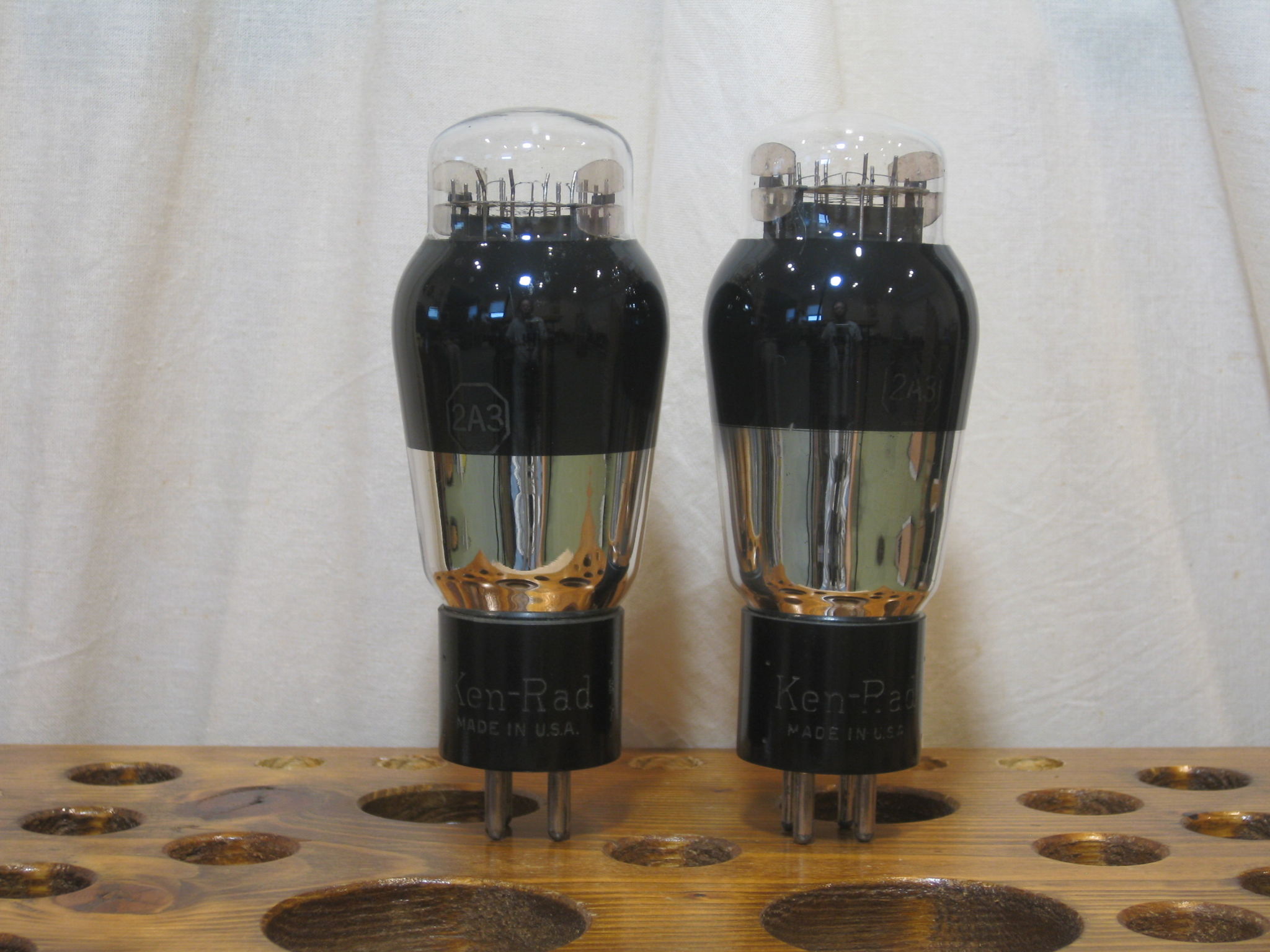 Ken-Rad 2A3 engraved base Matching pair For Sale | Audiogon