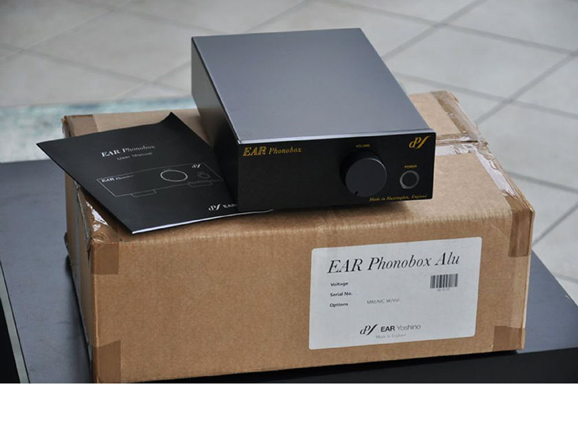 EAR Phonobox tube phono preamp MM/MC w Vol... For Sale | Audiogon
