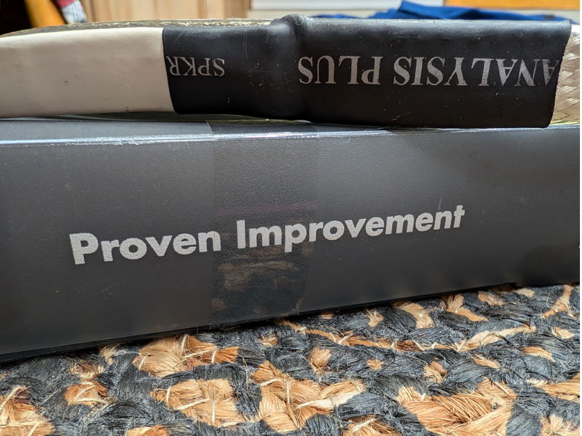 Analysis Plus Inc. Big Silver Oval 14ft For Sale | Audiogon